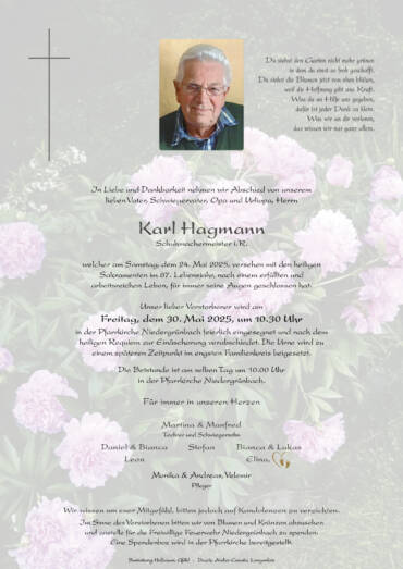 Hagmann Karl – Bestattung Hofbauer
